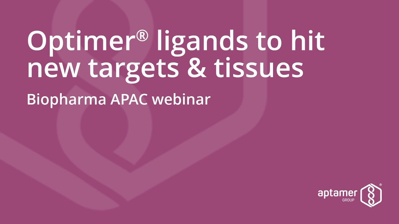 Optimer ligands to hit new targets and challenging tissues - YouTube