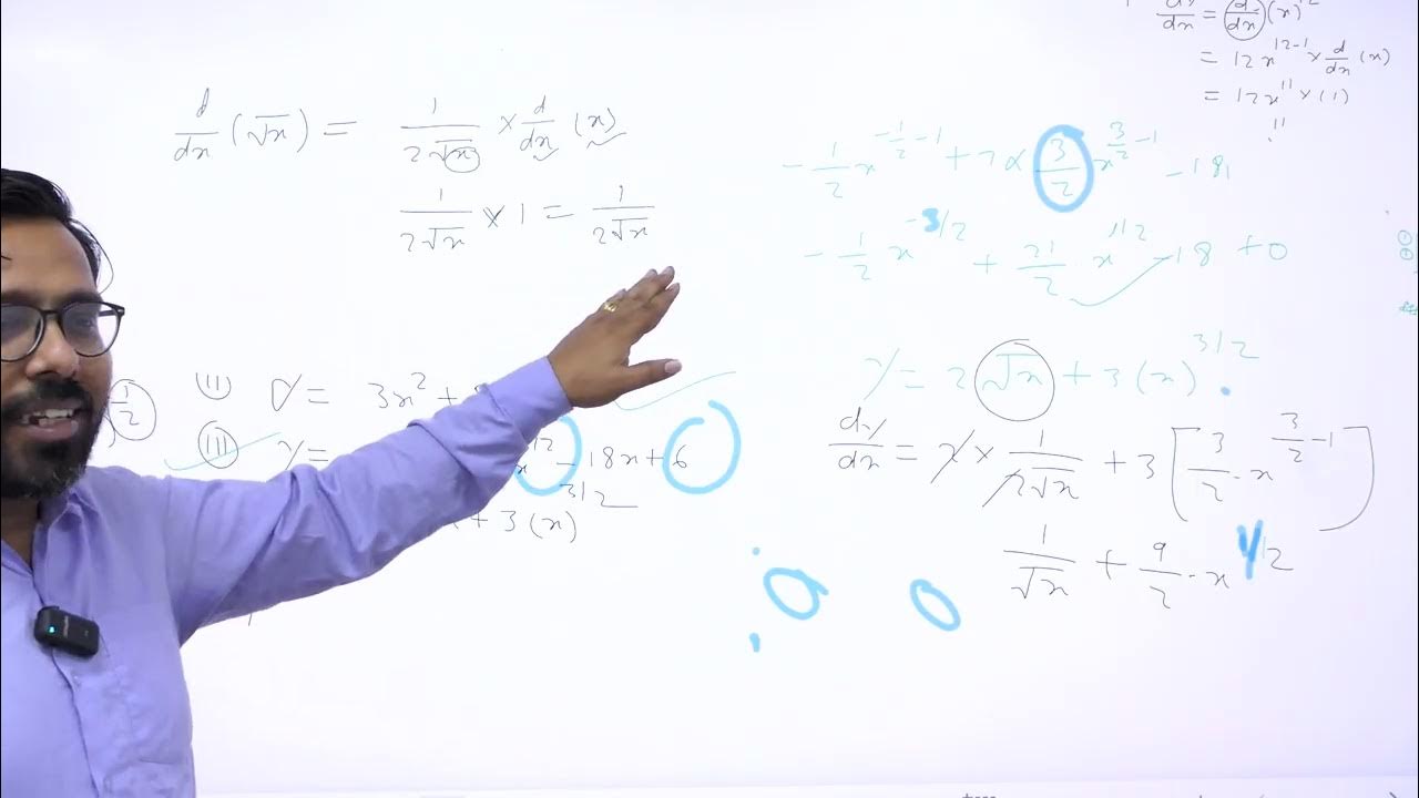 Class 11th | Physics | Basic | Mathematics | Differentiation | Part - 2 - YouTube