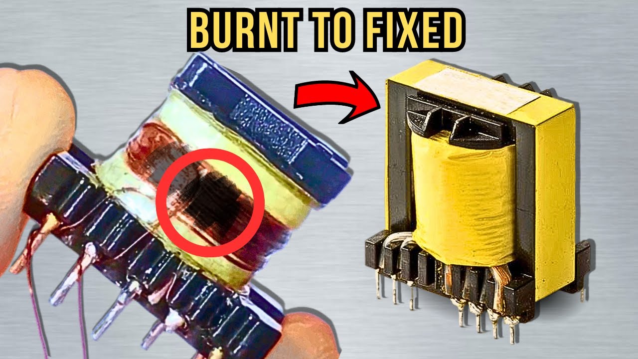How to Rewind Ferrite Transformer (Chopper) Like a Pro – Full Guide ...