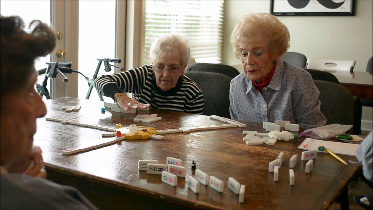 Mexican Dominos - Riverside Senior Living in Decatur, Alabama - YouTube