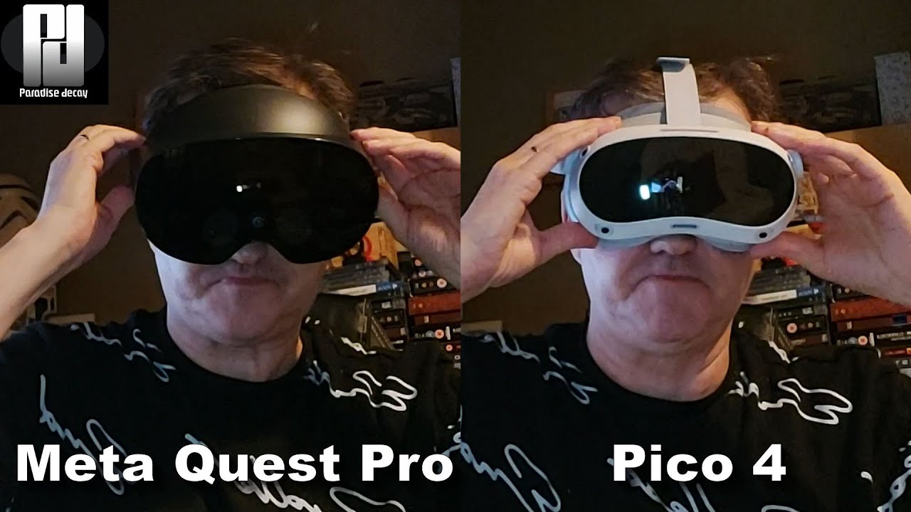 BOX-OFF! Meta Quest Pro V's Pico 4 Unboxing PLUS Initial Impressions ...