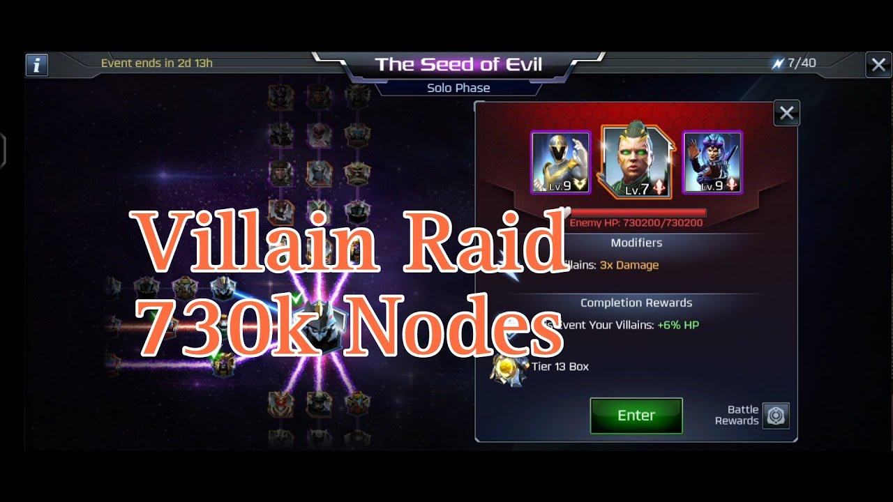 Power Rangers Legacy Wars~730k Nodes~Villain Raid - YouTube