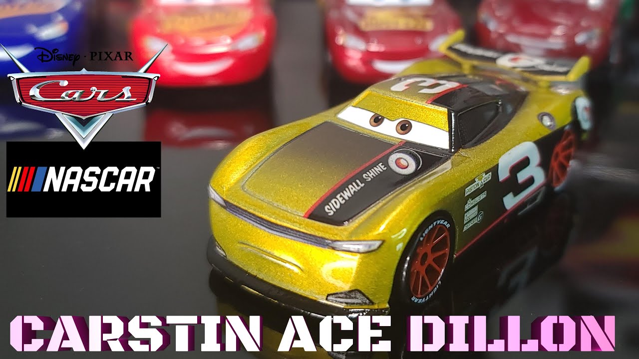 Disney Cars x Nascar Carstin Ace Dillon New 2024 - YouTube