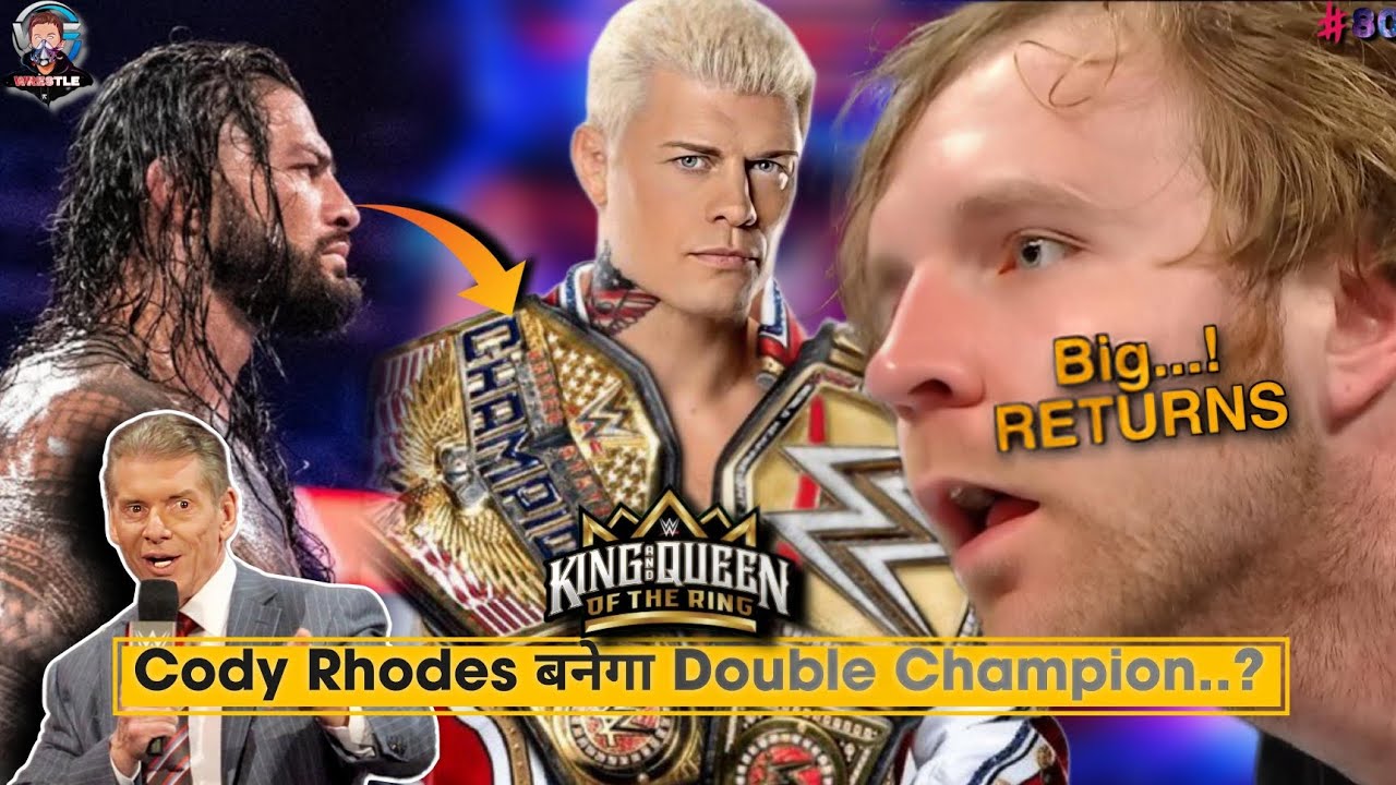 "LALLU CODY😱" Dean Ambrose Back in WWE, Cody Rhodes Double Champion ...