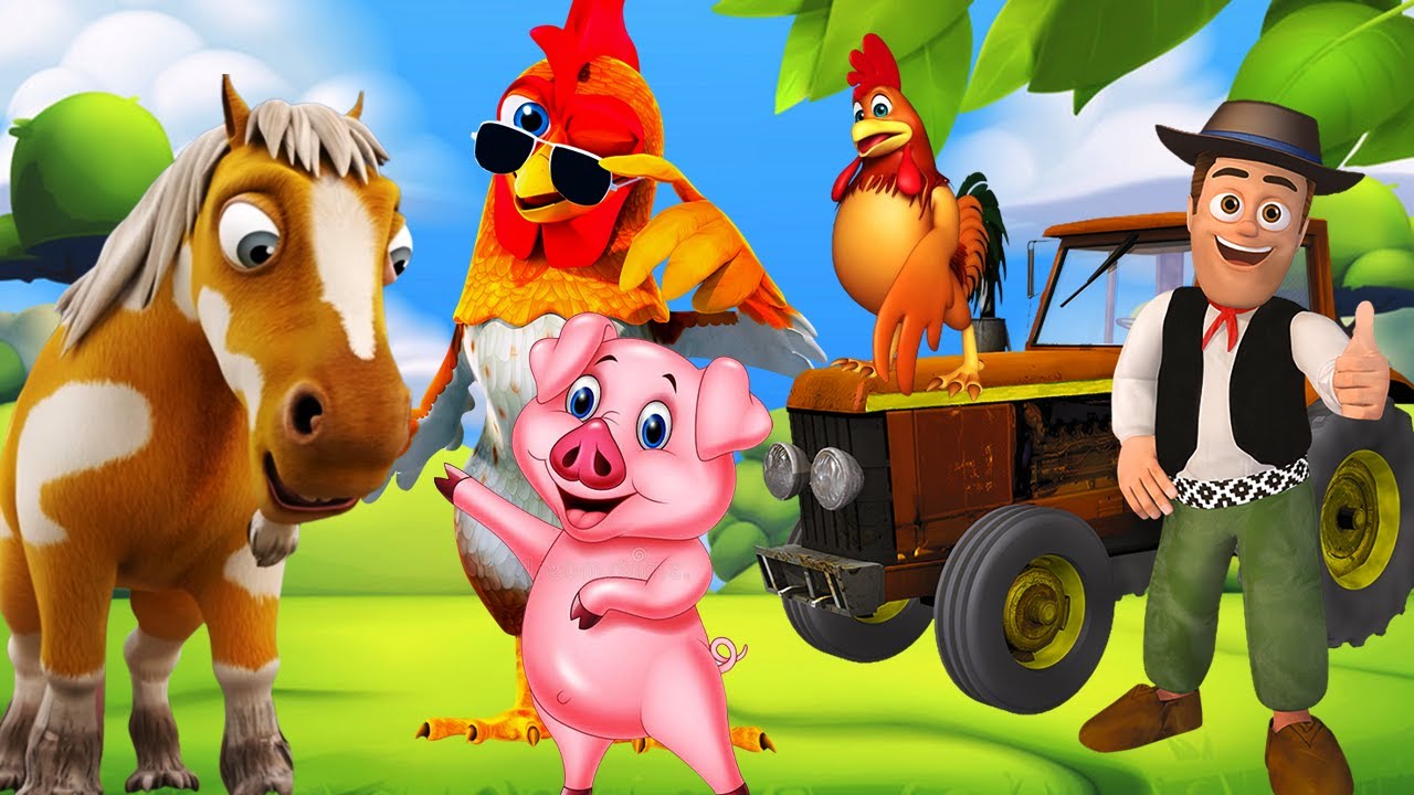 El Pollito Pio 3D animal Game- De La Granja Zenon Mix Funny Cartoon ...