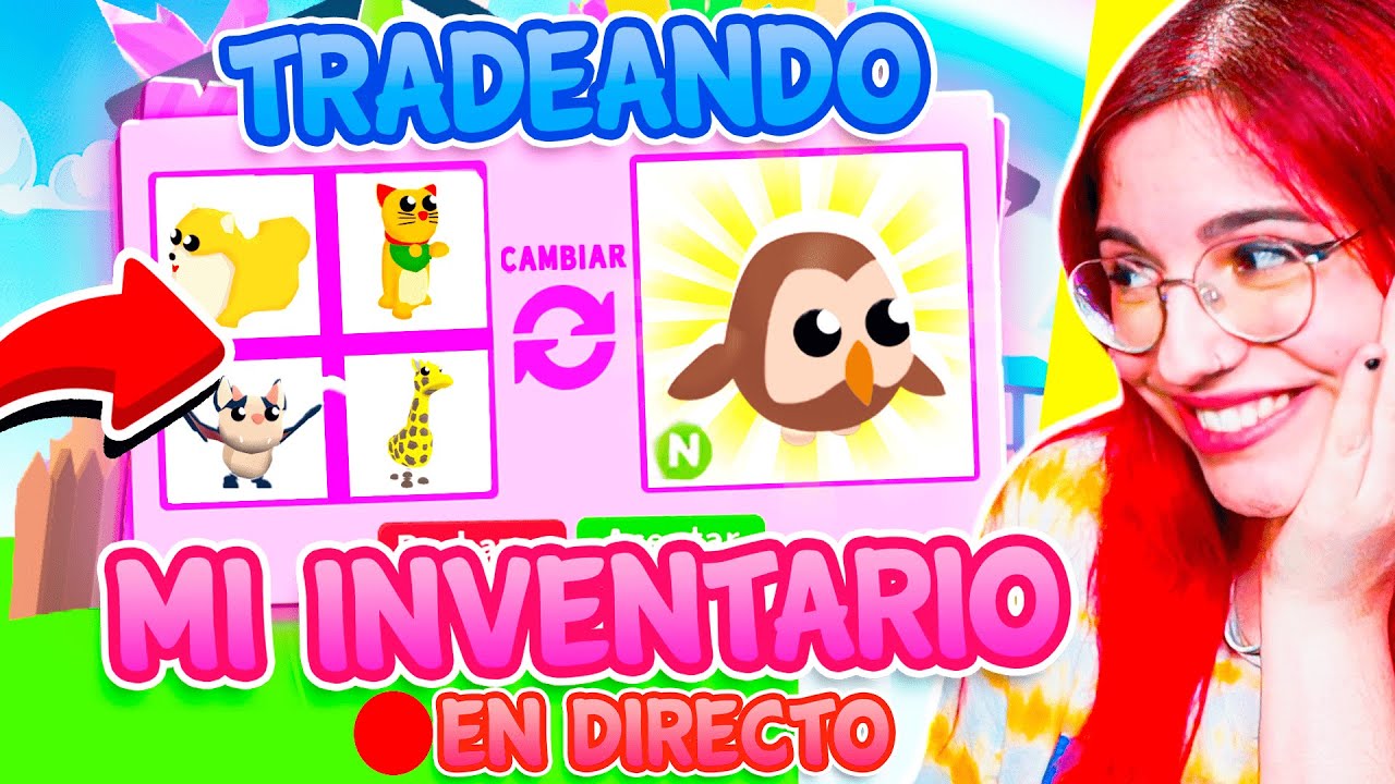 🔴DIRECTO🔴 TRADEANDO MI INVENTARIO, VIENDO EL CALENDARIO Y MÁS en ADOPT ...