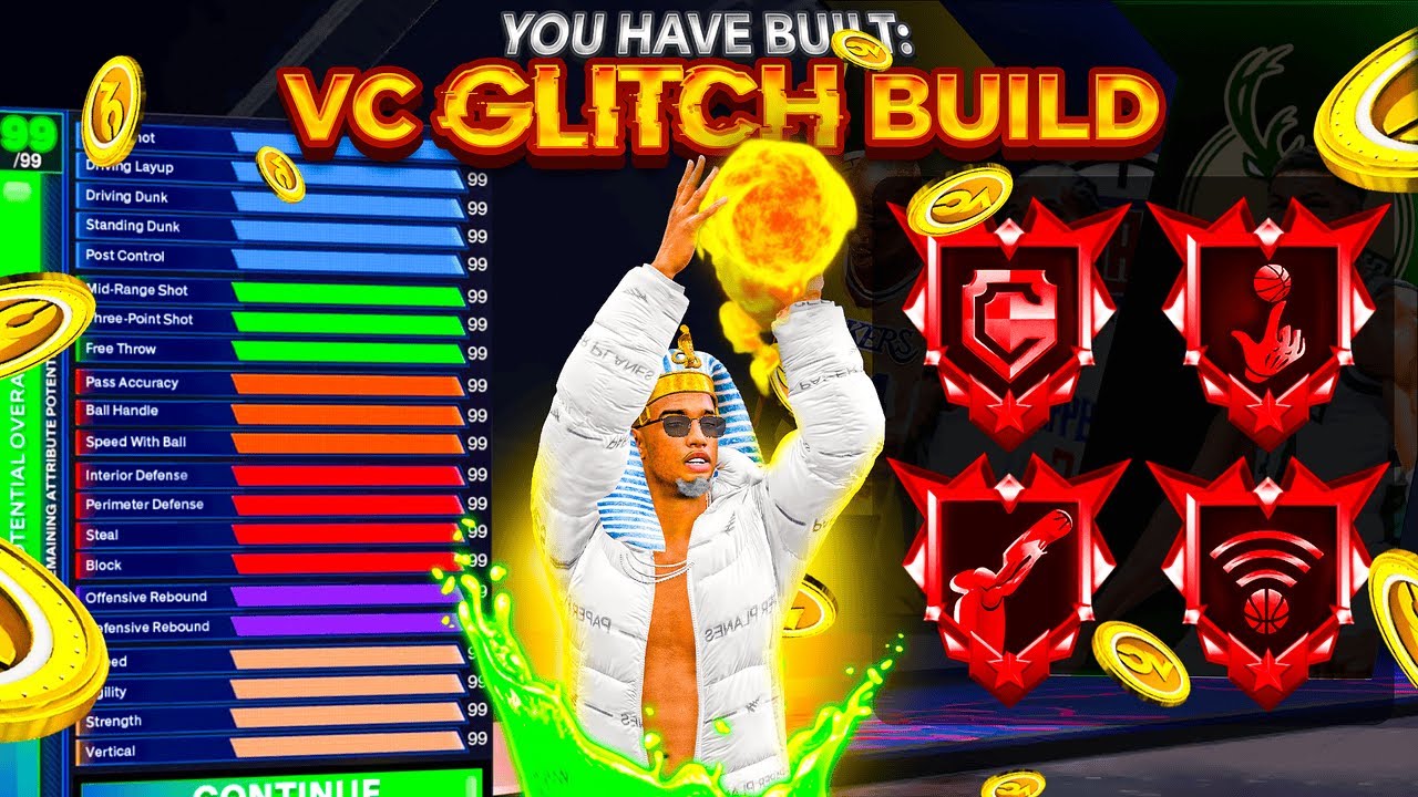 This BEST BUILD + BEST JUMPSHOT = VC GLITCH in NBA 2K25! - YouTube