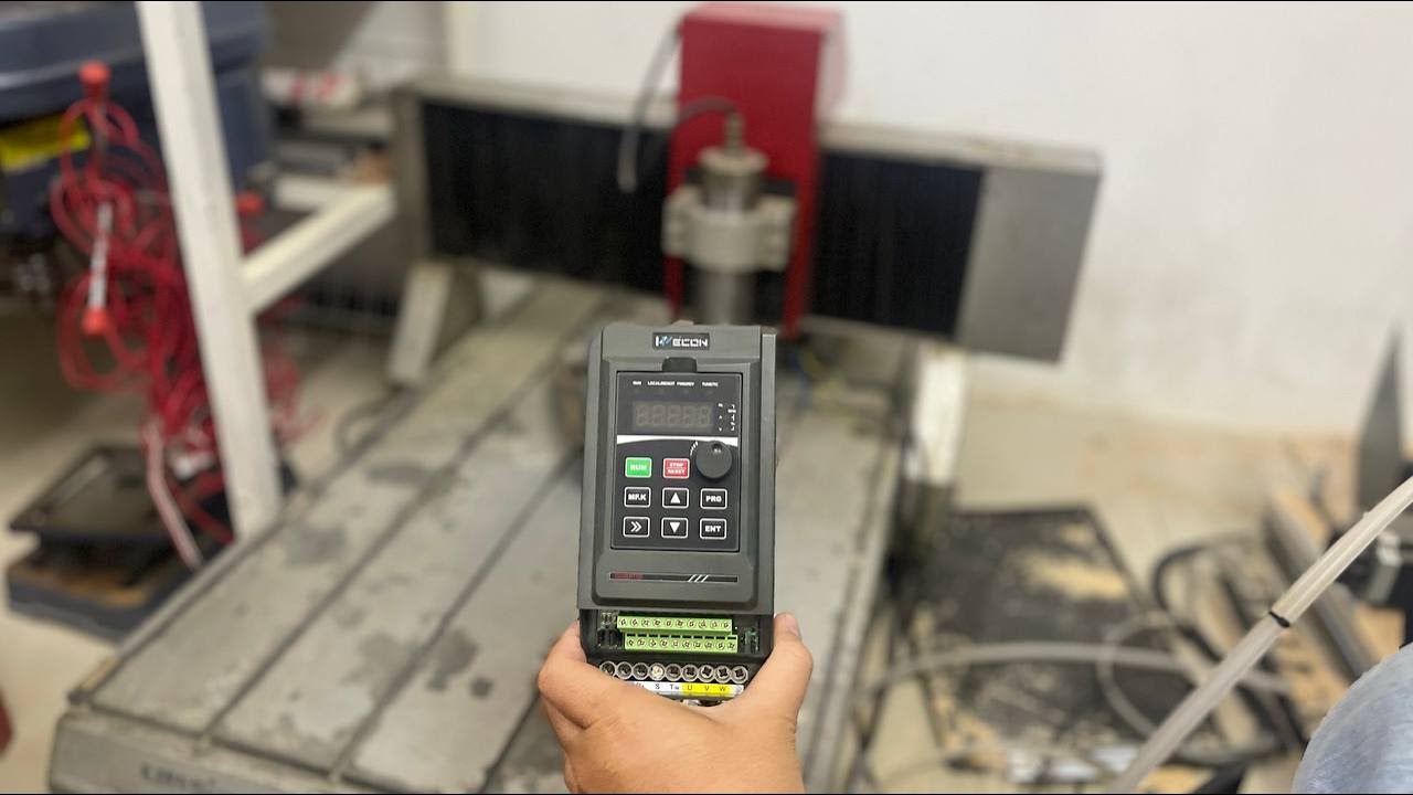 ស្វែងយល់ពី Inverter VFD Spindle CNC -WECON - YouTube