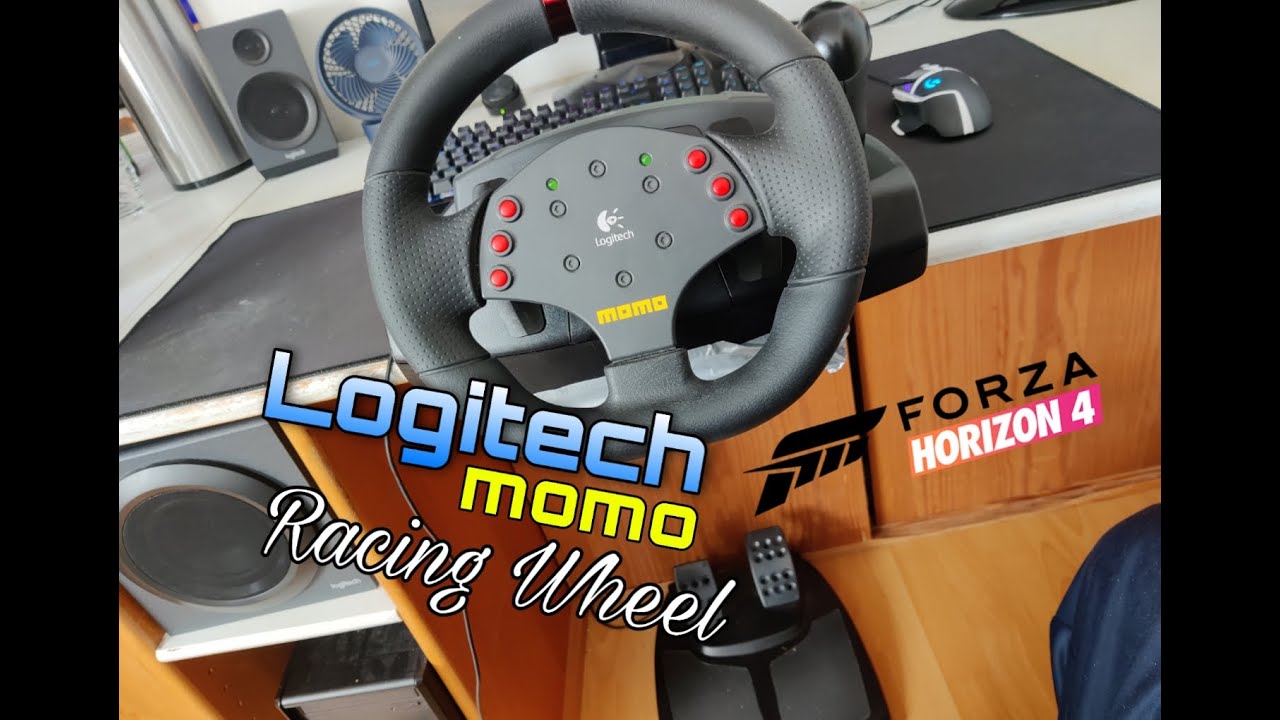 Logitech momo in Forza Horizon 4 (small test and review) - YouTube