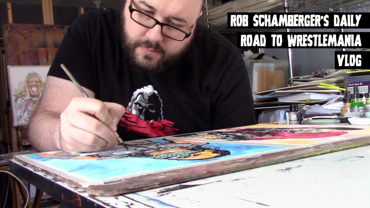 Rob Schamberger's Daily WrestleMania Vlog, Day Two! - YouTube