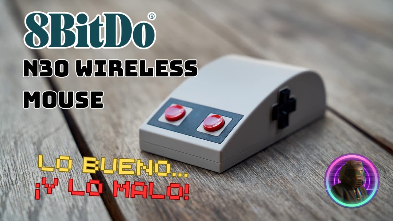 8Bitdo N30 Wireless Mouse: Bonito, retro... ¿pero funcional? - YouTube