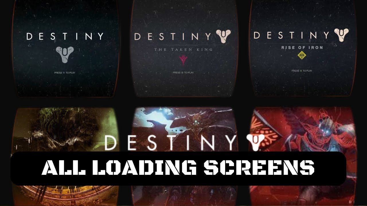 Destiny: Quickfire Loading Screens Experience - YouTube