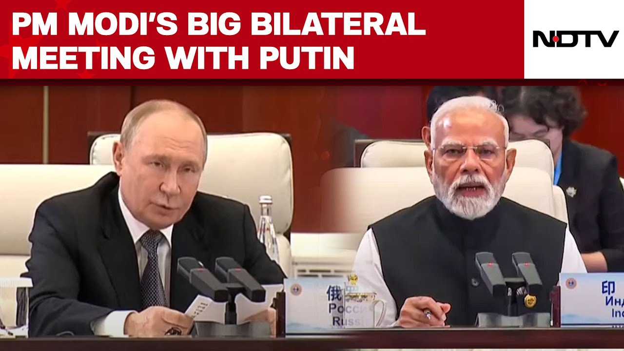 PM Modi Putin Meeting | PM Modi Holds Bilateral Meeting With Russian ...