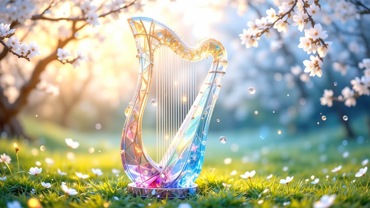 1 Hour Of Relaxing Harp - Music to Calm Emotions and Relieve Stress ...