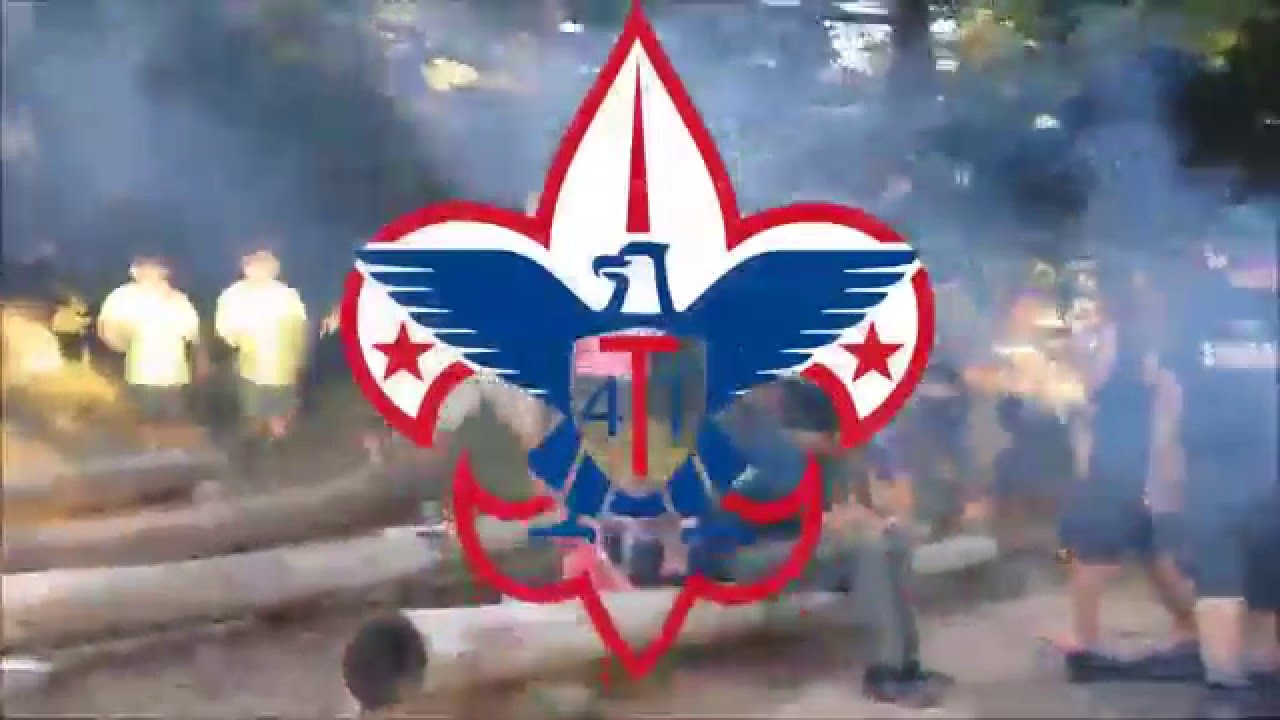 TROOP 41 DANCE OFF Kerr Scout Ranch Summer Camp 2015 - YouTube