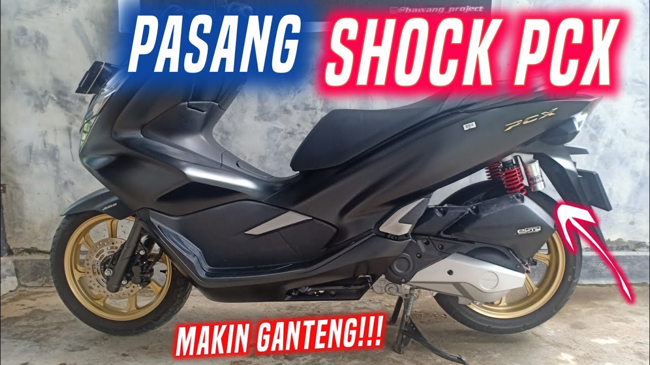 CARA GANTI SHOCK BELAKANG PCX 2020 | PCX. 1 - YouTube
