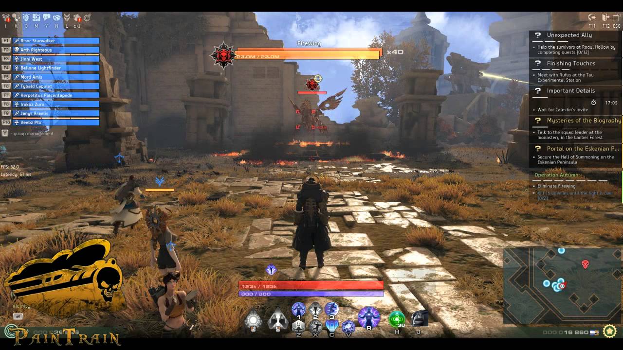 Half of the Pain Train Skyforge Raid. - YouTube