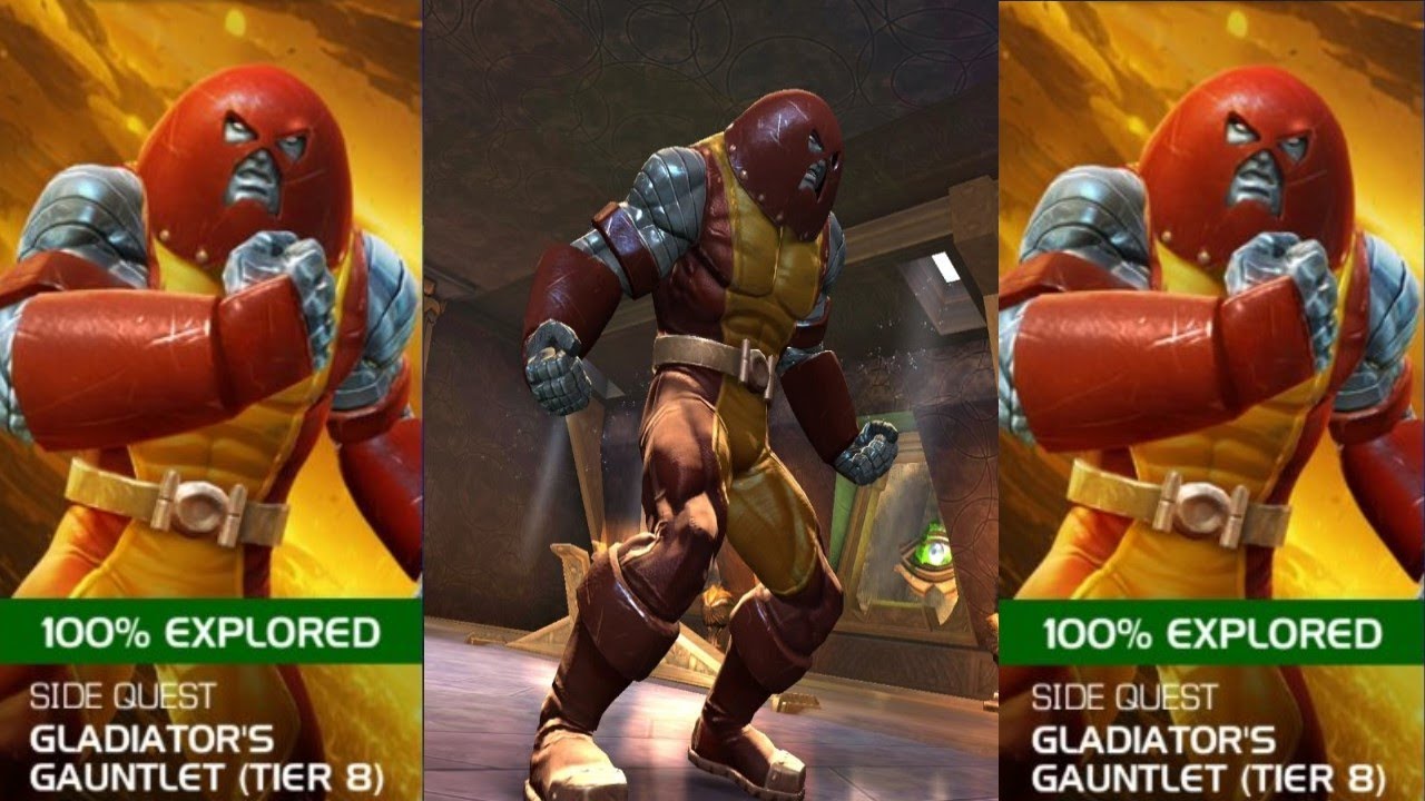 Gladiator's Gauntlet Tier 8 - Marvel Contest Of Champions - YouTube