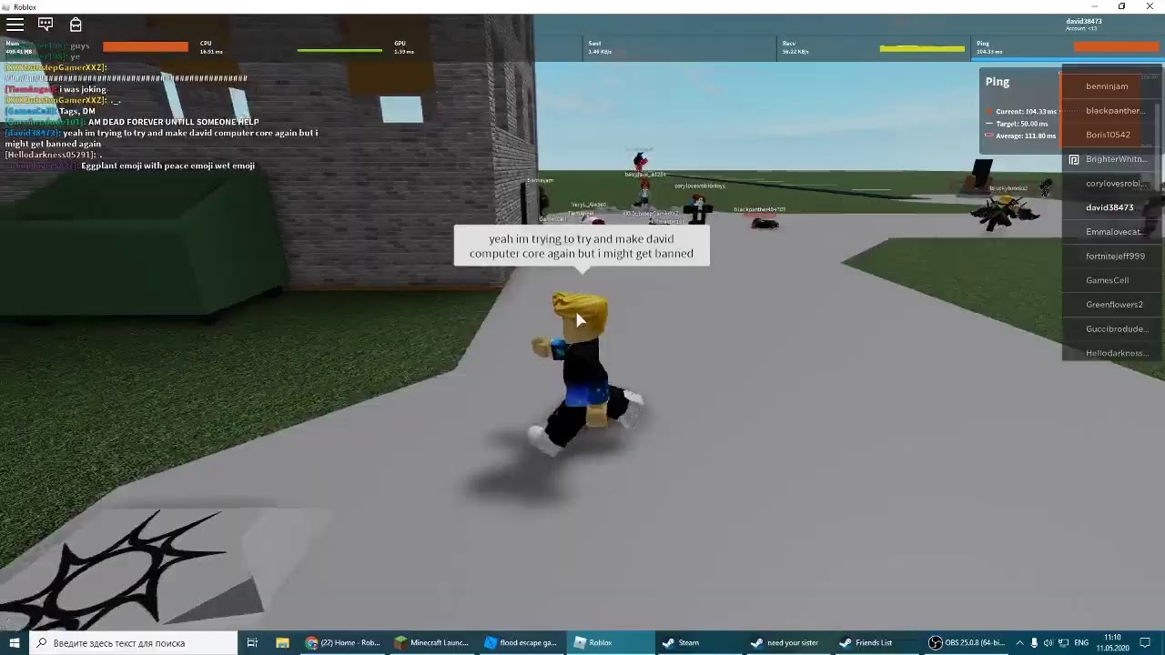 david's ROBLOX alt account Live Stream - YouTube