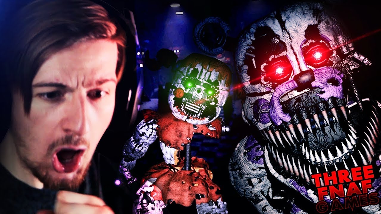 THESE ANIMATRONICS ARE UNSTOPPABLE || Three Random Games (FNAF EDITION ...