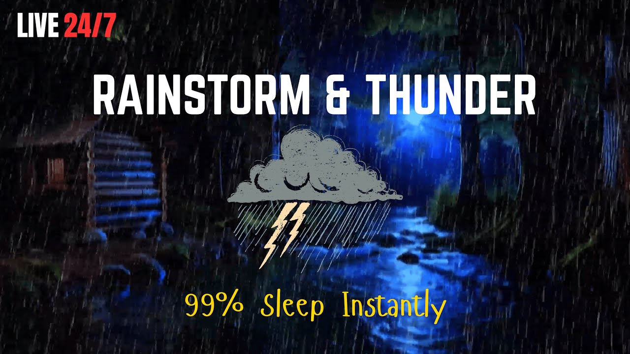 Thunder and Rain Sleep Ambience – Instantly Drift Off to Nature’s Calm ...