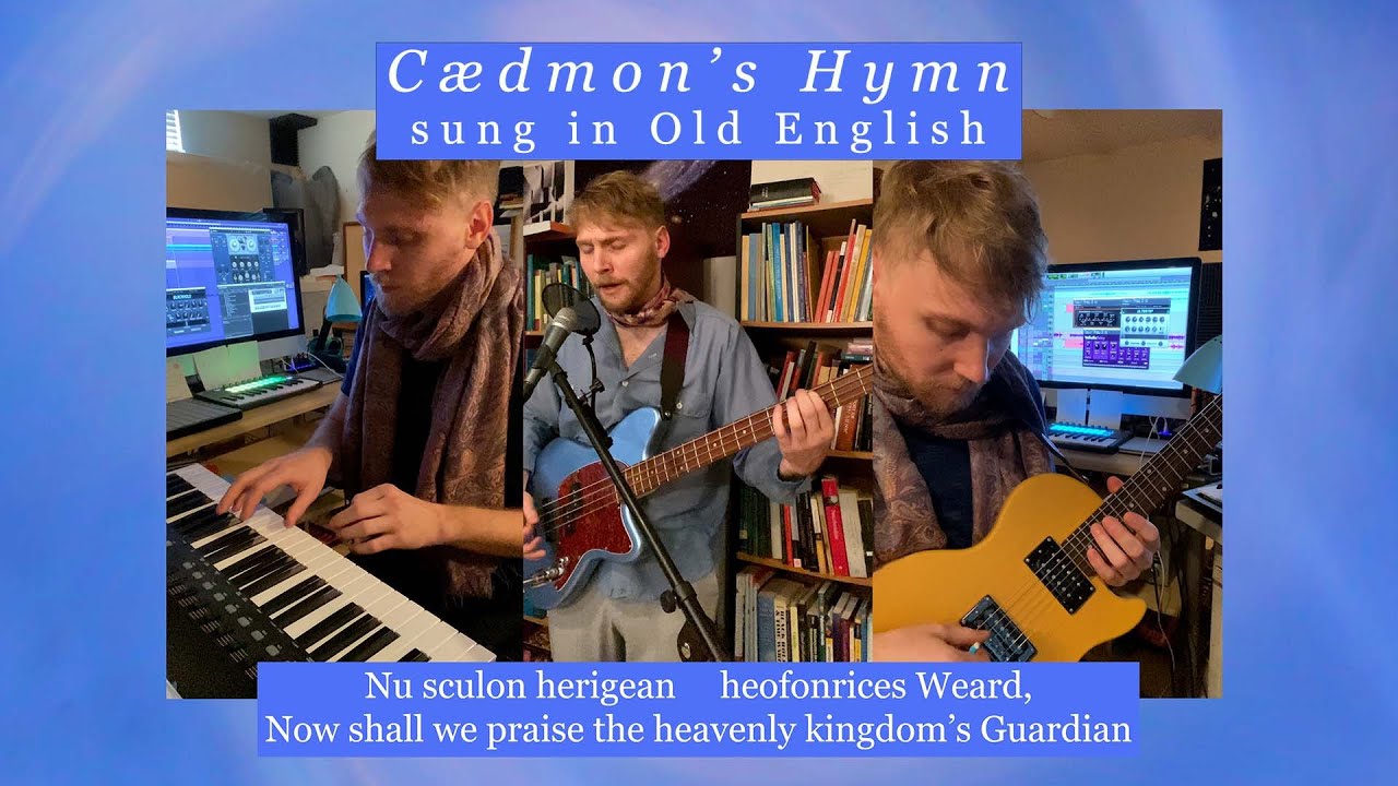 Cædmon's Hymn (guitar and synth version) - YouTube