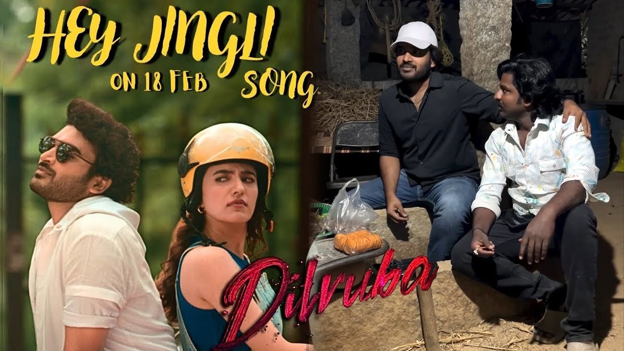 Kiran Abbavaram About Hey Jingli Song Release Announcement | Dilruba | Manastars - YouTube