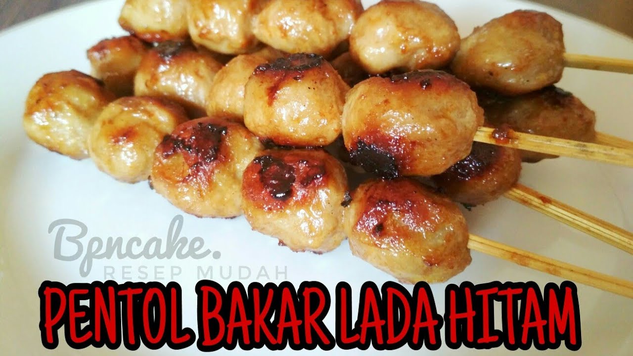 Cara Praktis Membuat Bumbu Pentol Bakar Lada Hitam Maknyuzz - YouTube