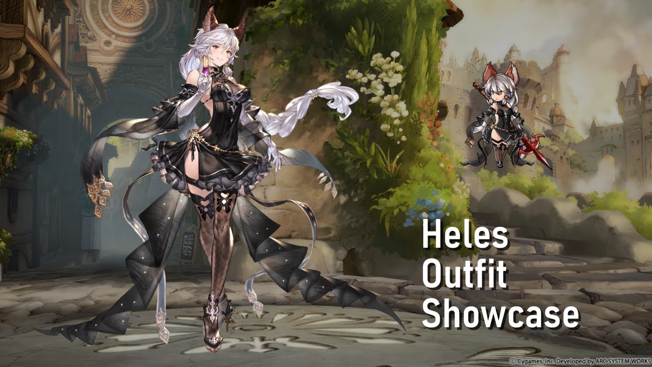 Heles Granblue Birthday Outfit GBF Animation Showcase - Irestill ...