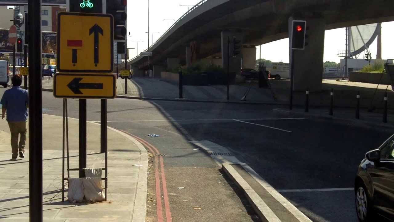 Cyclists killed on the Dangerous and Deadly Bow Roundabout - YouTube