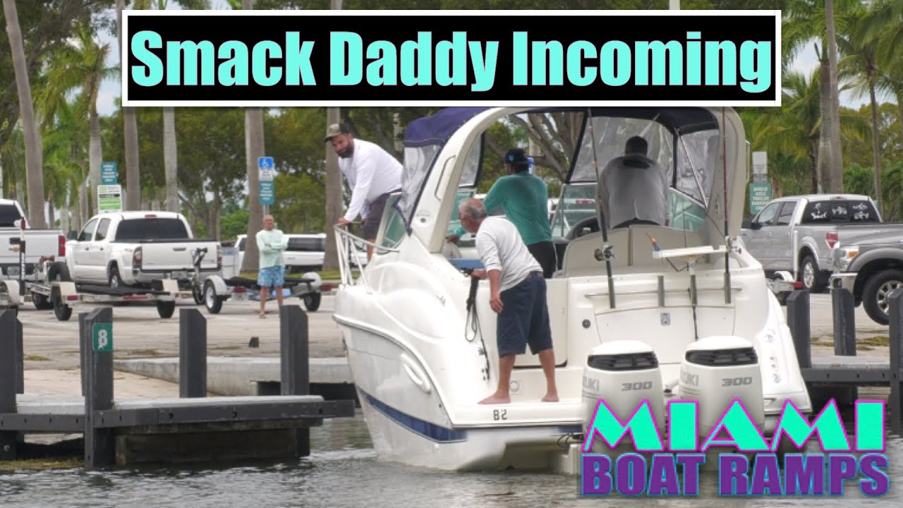 They Hit The Dock So Hard You Will Cringe | Miami Boat Ramps | Broncos ...