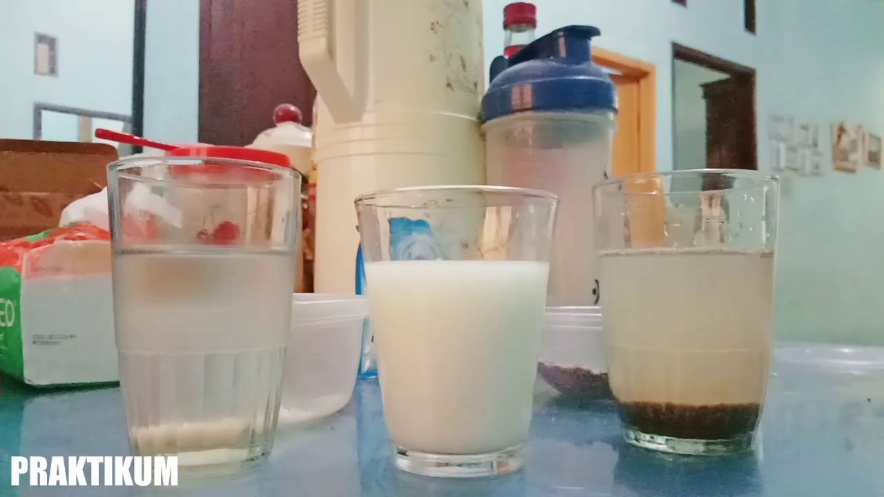 PERBEDAAN LARUTAN,KOLOID DAN SUSPENSI - YouTube