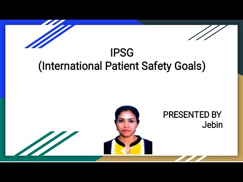 IPSG (Tips to memorize International Patient Safety Goals) - YouTube