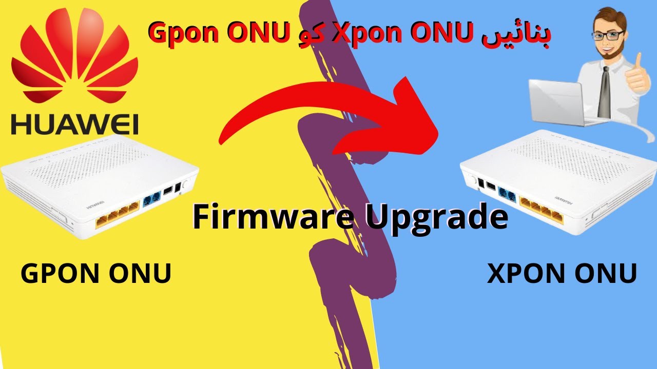 Huawei Gpon ONU to Xpon ONU Upgrade Firmware | 8346M Gpon ONT convert ...
