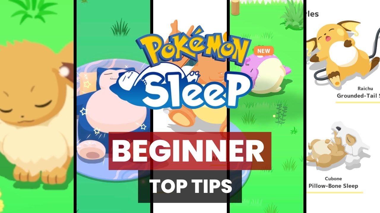 TOP 10 POKEMON SLEEP BEGINNER TIPS - Pokemon Sleep - YouTube