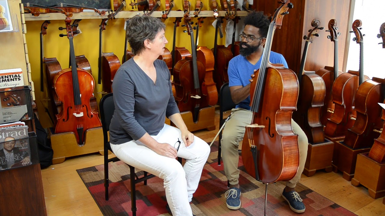 Scala Corta, Visit with Voss Violins, OkCello and Stephanie Voss - YouTube