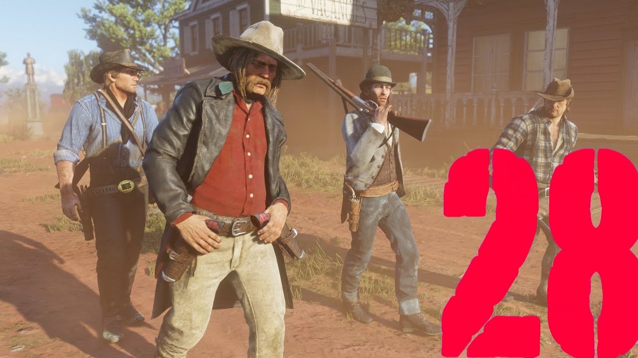 RED DEAD REDEMPTION 2 Walkthrough Gameplay Part 28 the end of sean ...