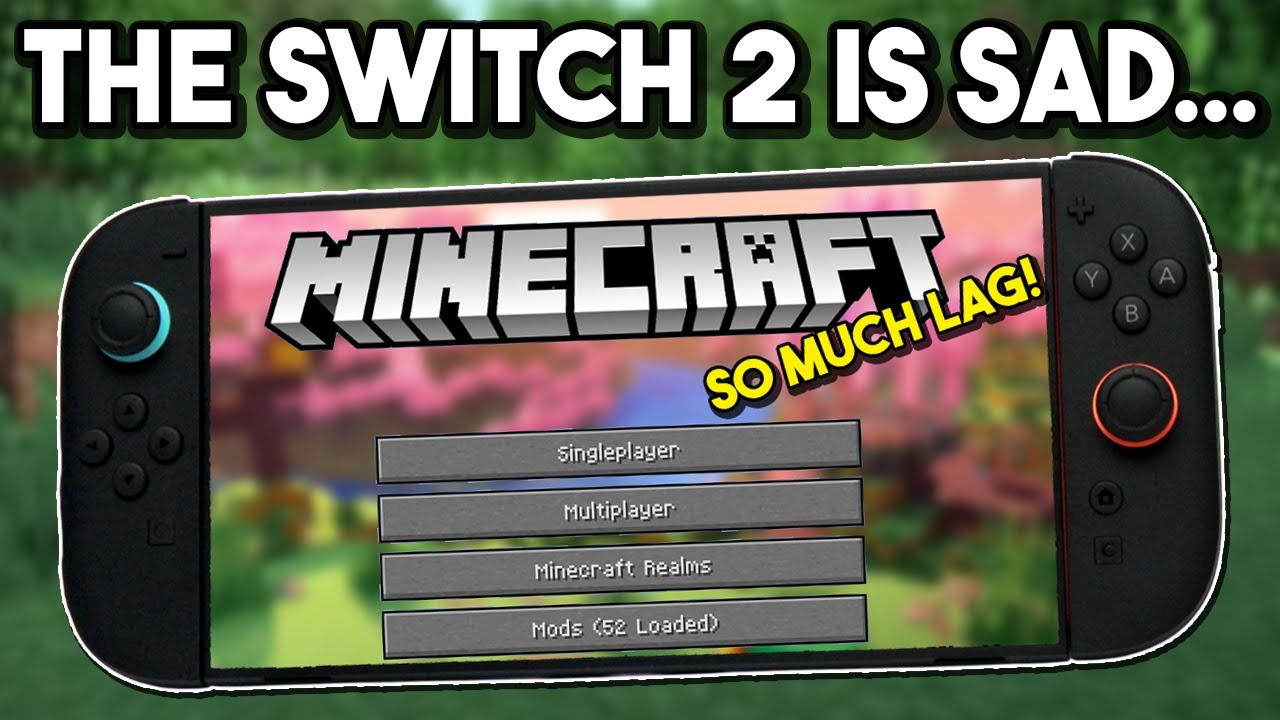 The Switch 2 Minecraft Day 1 Experience... - YouTube