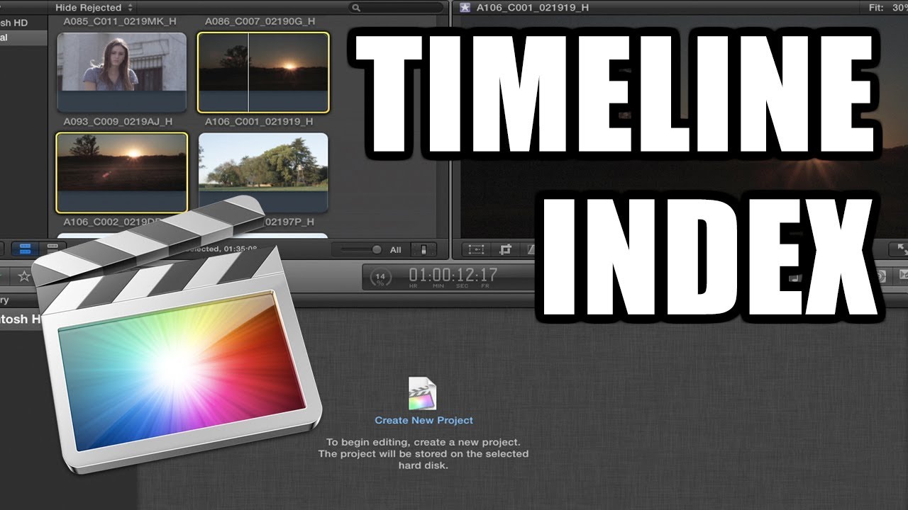 Final Cut Pro X - #45: Timeline Index - YouTube
