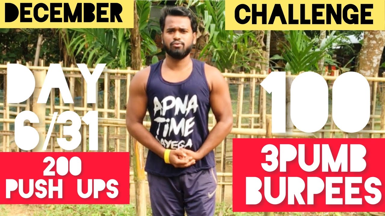 DAY 6 OF 🐺 IRON WOLF WORKOUT DECEMBER 2021 CHALLENGE—100 3 Pumb Burpees ...