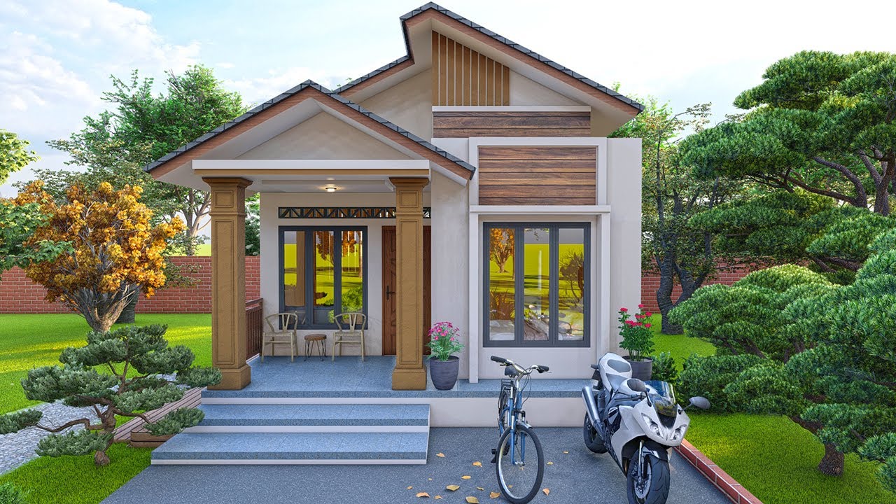 Aesthetic and Fabulous - Simple Small House 6x7- Tiny House Design Idea ...