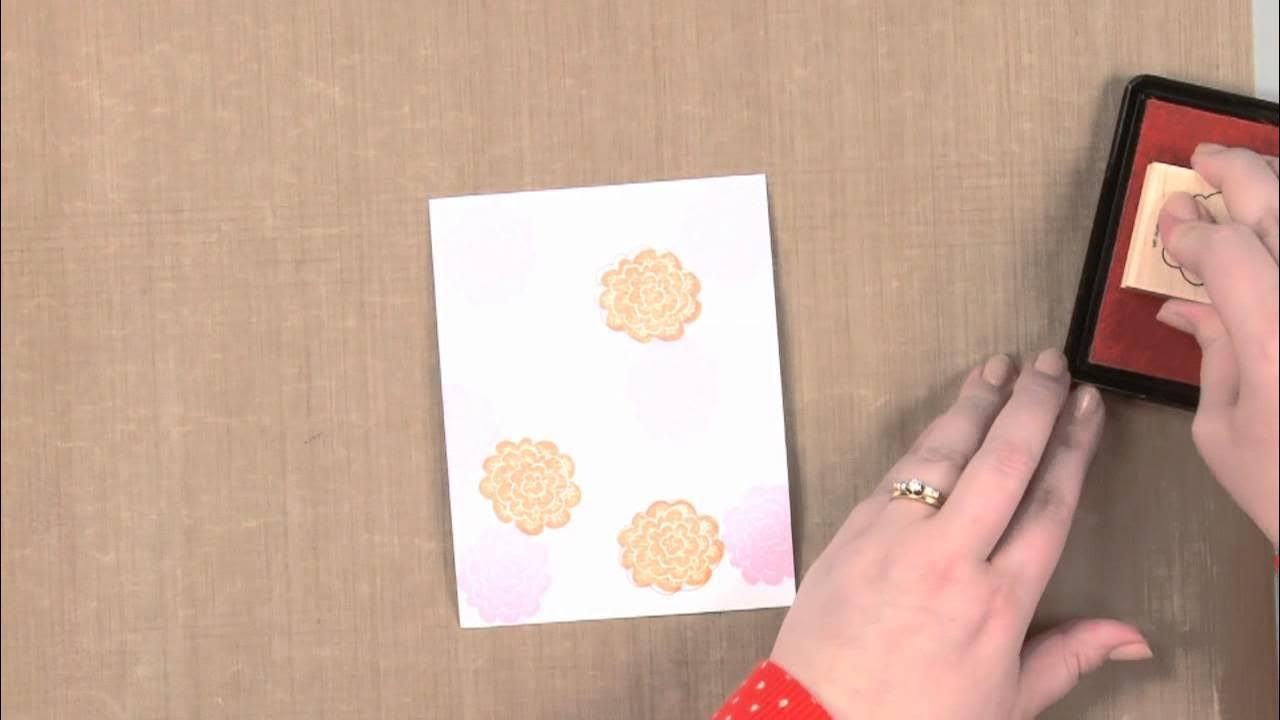 All About Stamping - Two-Step Stamping: Create a Background with Solid ...
