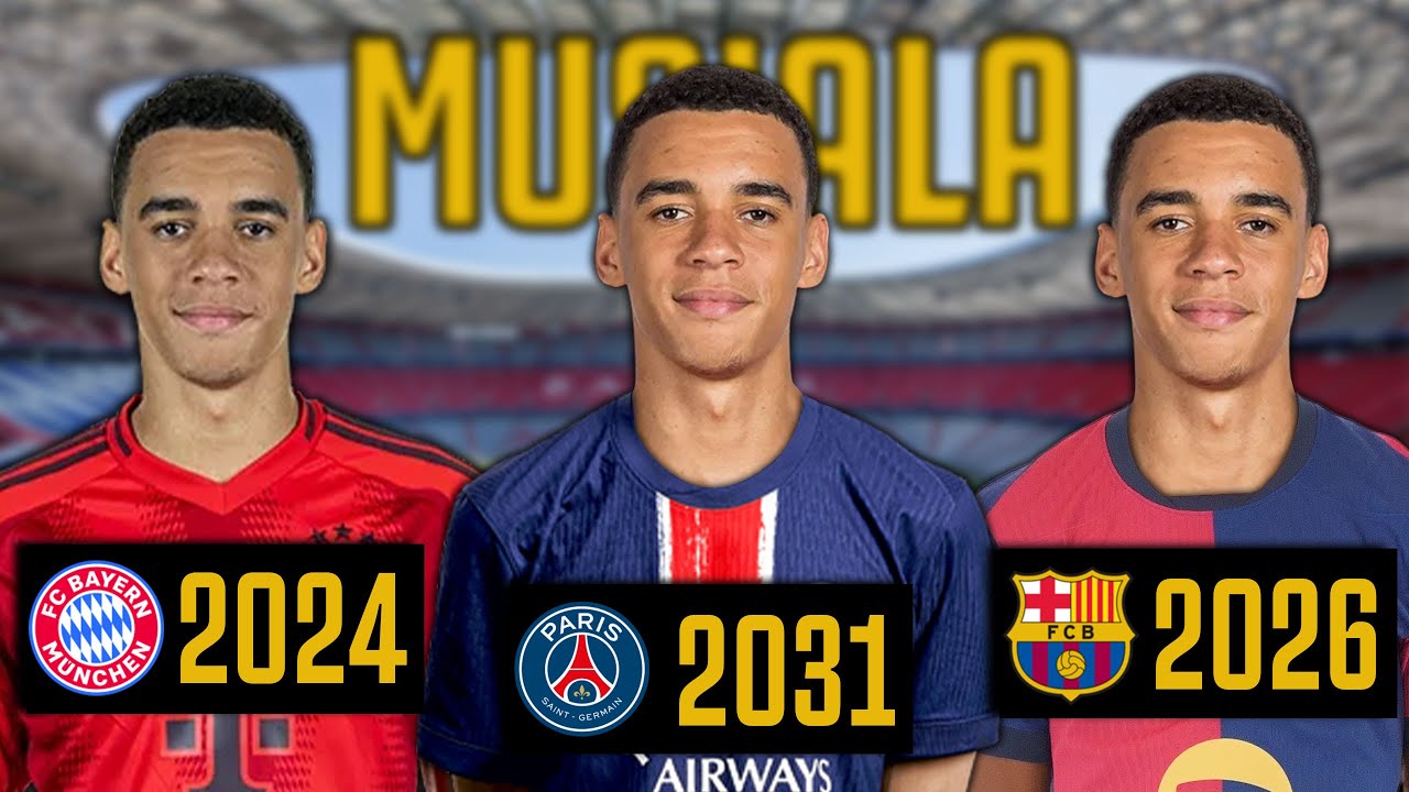 HO SIMULATO TUTTA LA CARRIERA DI JAMAL MUSIALA SU FC25! - YouTube