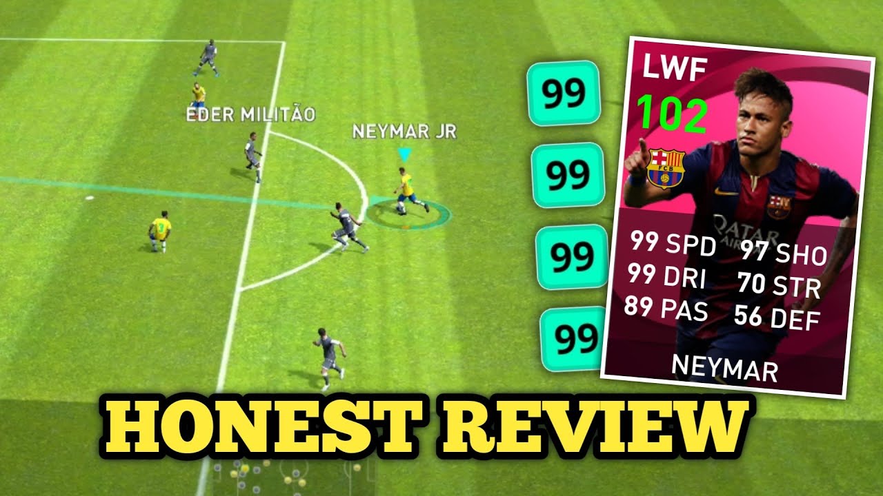 The Winger We Needed🔥 • 102 ICONIC NEYMAR HONEST REVIEW - YouTube