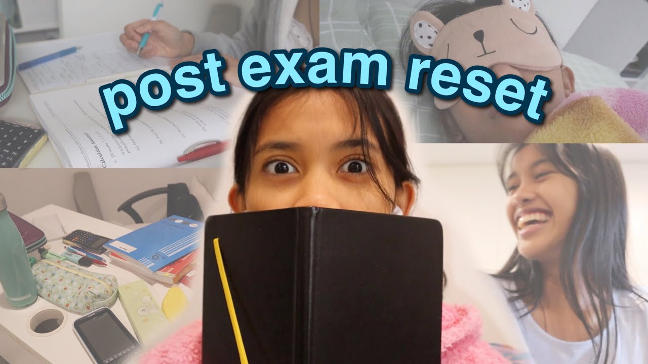 how to RESET your life after exams | post exam reset - YouTube