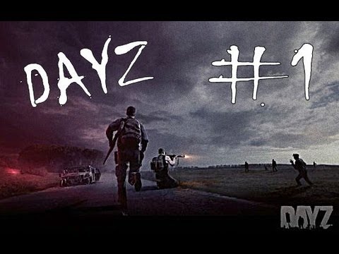 Let's Play DayZ #1 - Początki bywają trudne, jogging z siekierą po ...