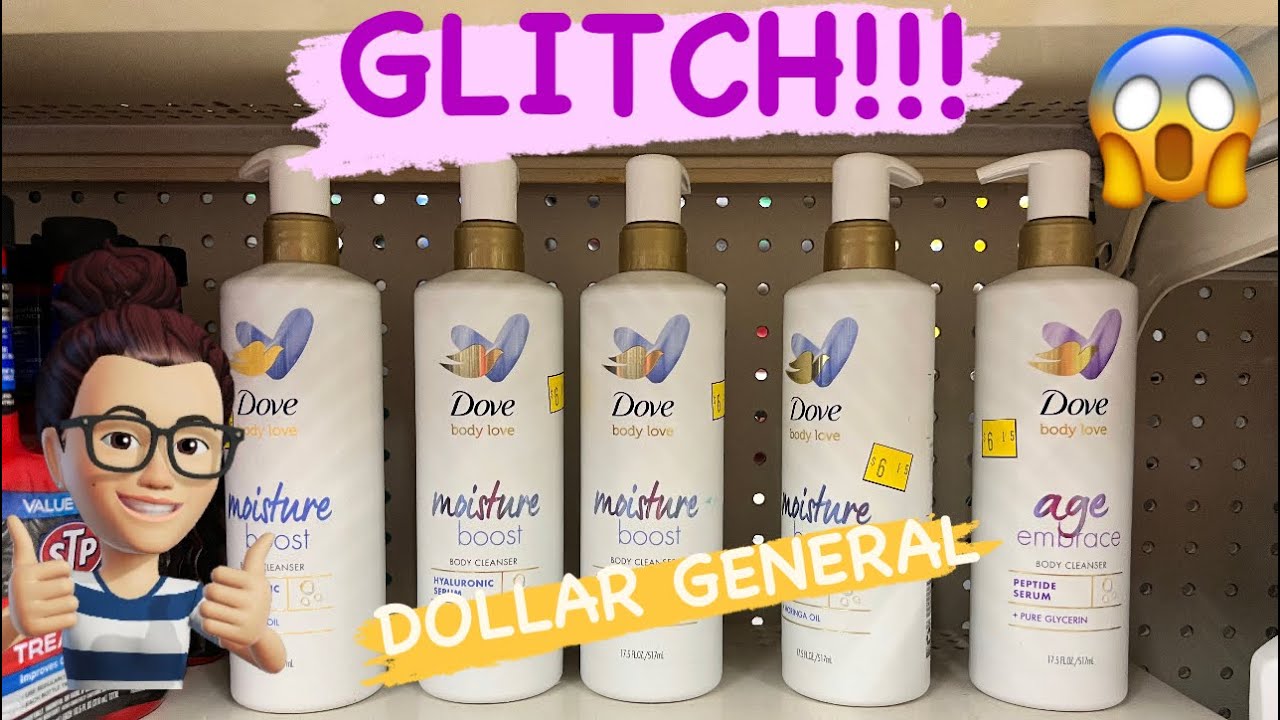 Tenemos 🔥GLITCH🔥 nuevamente en DOLLAR GENERAL ️ ️CORRAN POR SUS CREMAS DEL DOVE🏃‍♀️💨 - YouTube