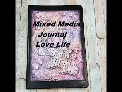 Mixed Media Altered Journal for Beginners SUPPLIES: How to get started ...