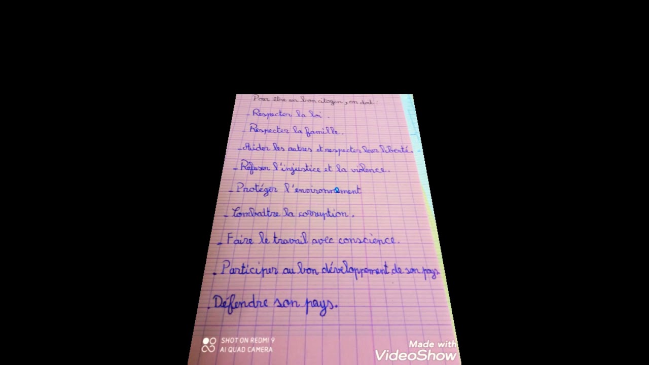 Comment être Un Bon Citoyen