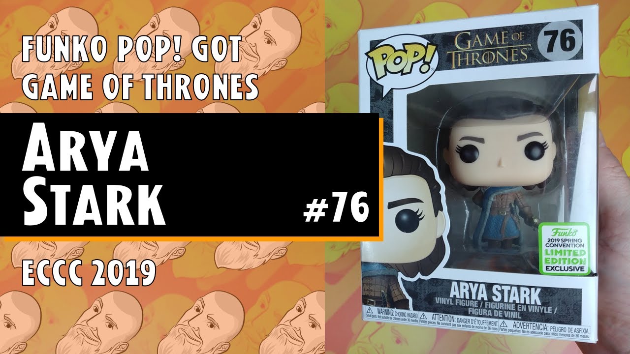 Funko pop arya stark eccc store
